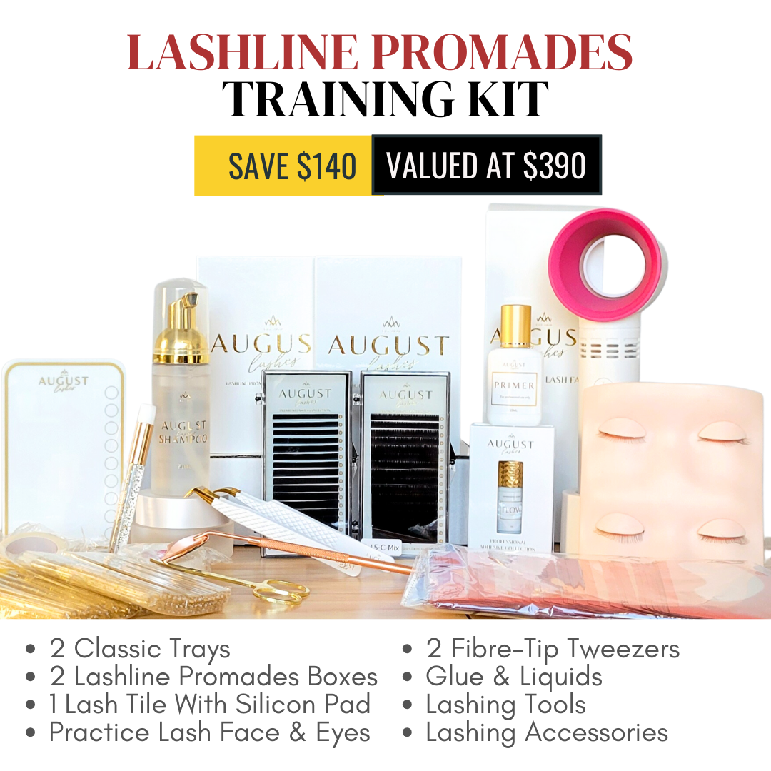 Professional Eyelash Extension Training Kit - Lashline Promade Fans ...