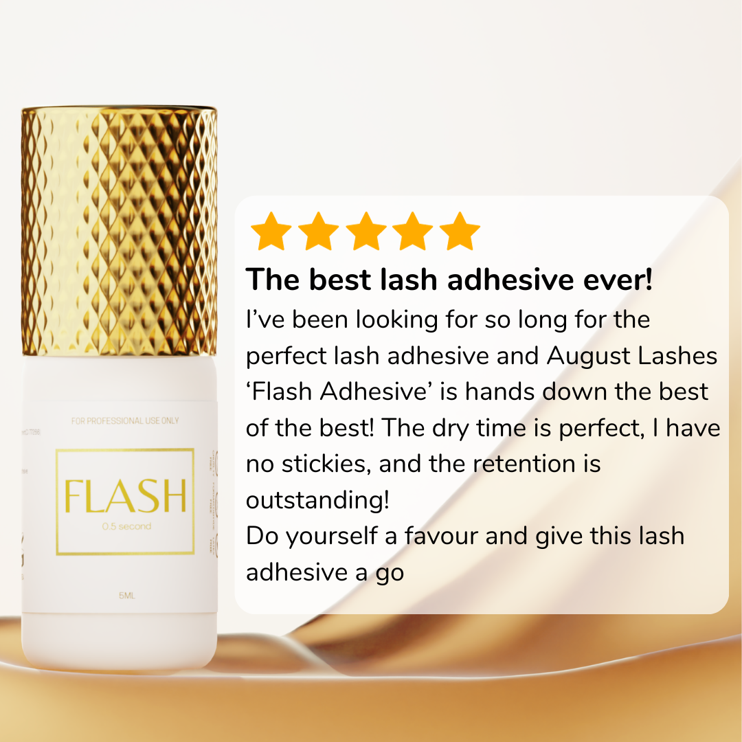 Flash Glue - 0.5s - Eyelash Extension Glue – August Lashes