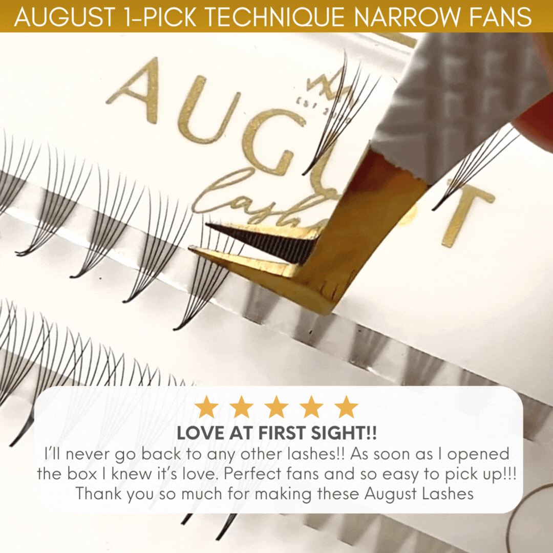 4D Lashline Narrow Promade Eyelash Extensions – August Lashes