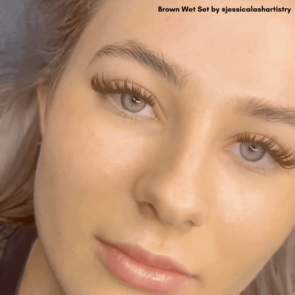 0.07 - Brown Volume Lashes – August Lashes