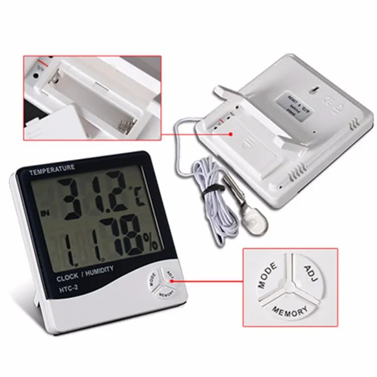 Digital Hygrometer / Thermometer for Lash Extensions – August Lashes